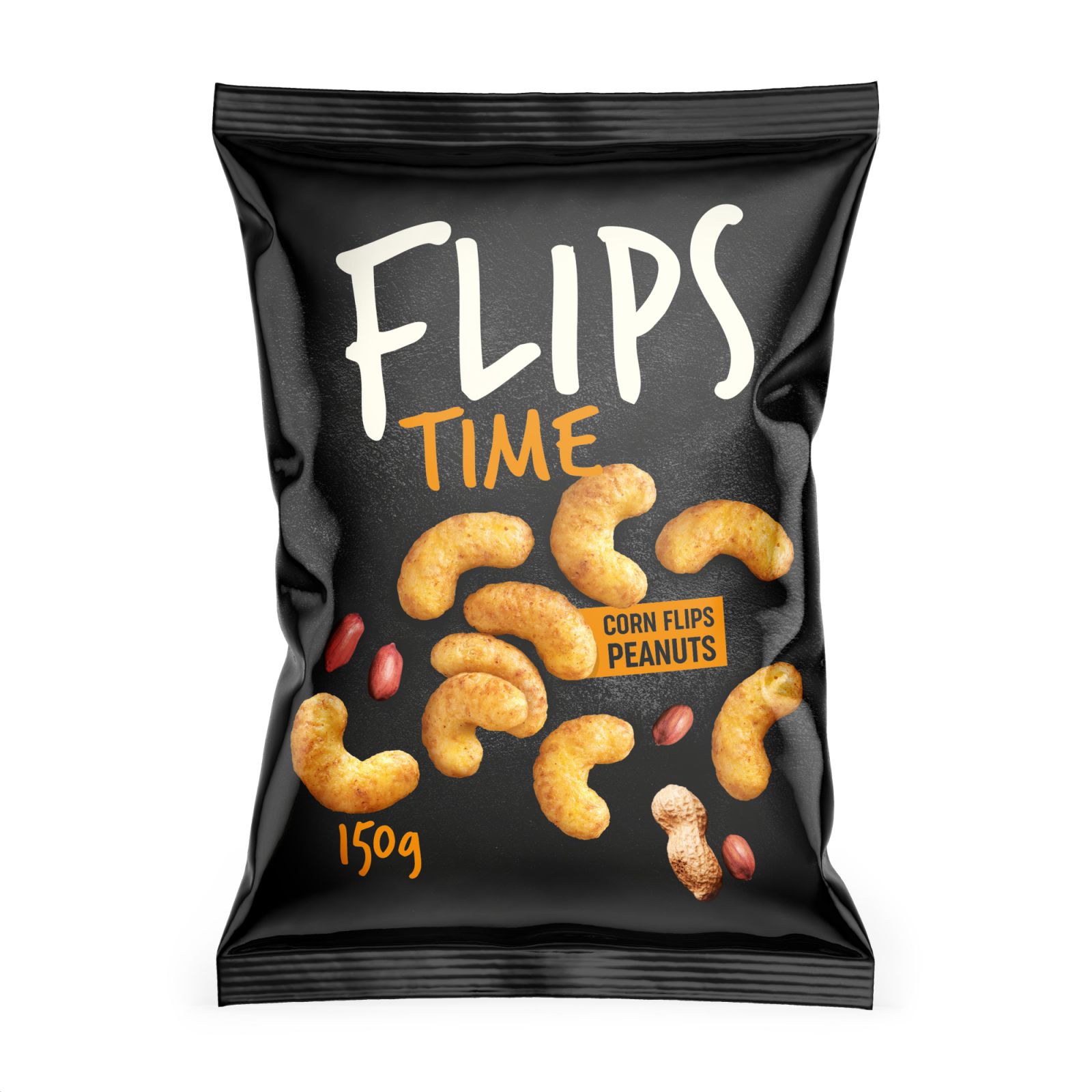 Extruded Snacks - Corn Puffs With Peanut Coating | Torg