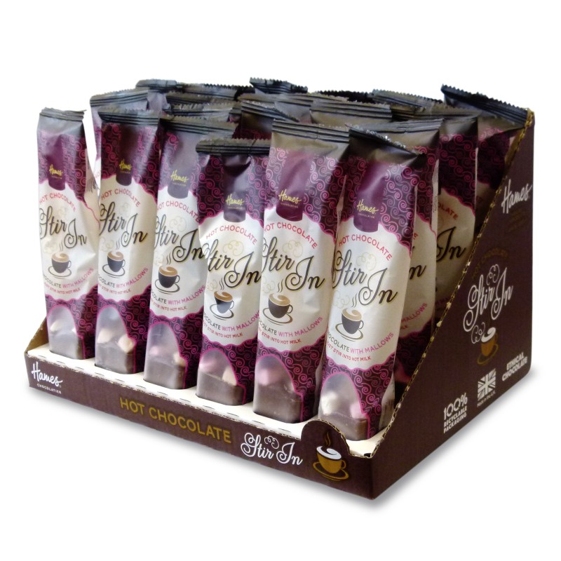 Hot Chocolate Stir In - Milk Chocolate With Irish Cream Flavour 35g ...
