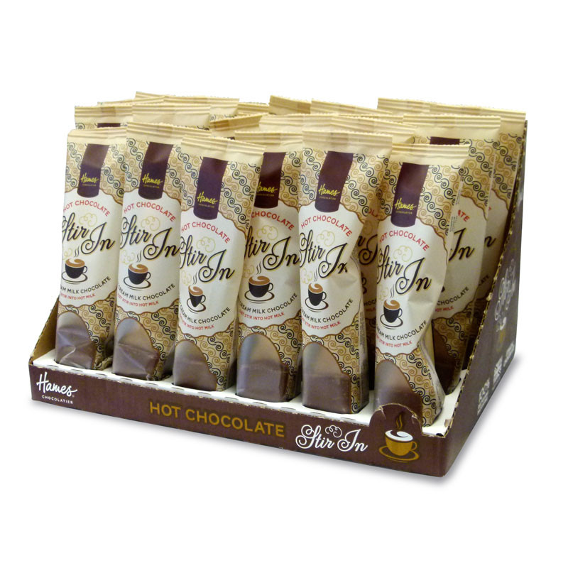 Hot Chocolate Stir In - Milk Chocolate With Irish Cream Flavour 35g ...