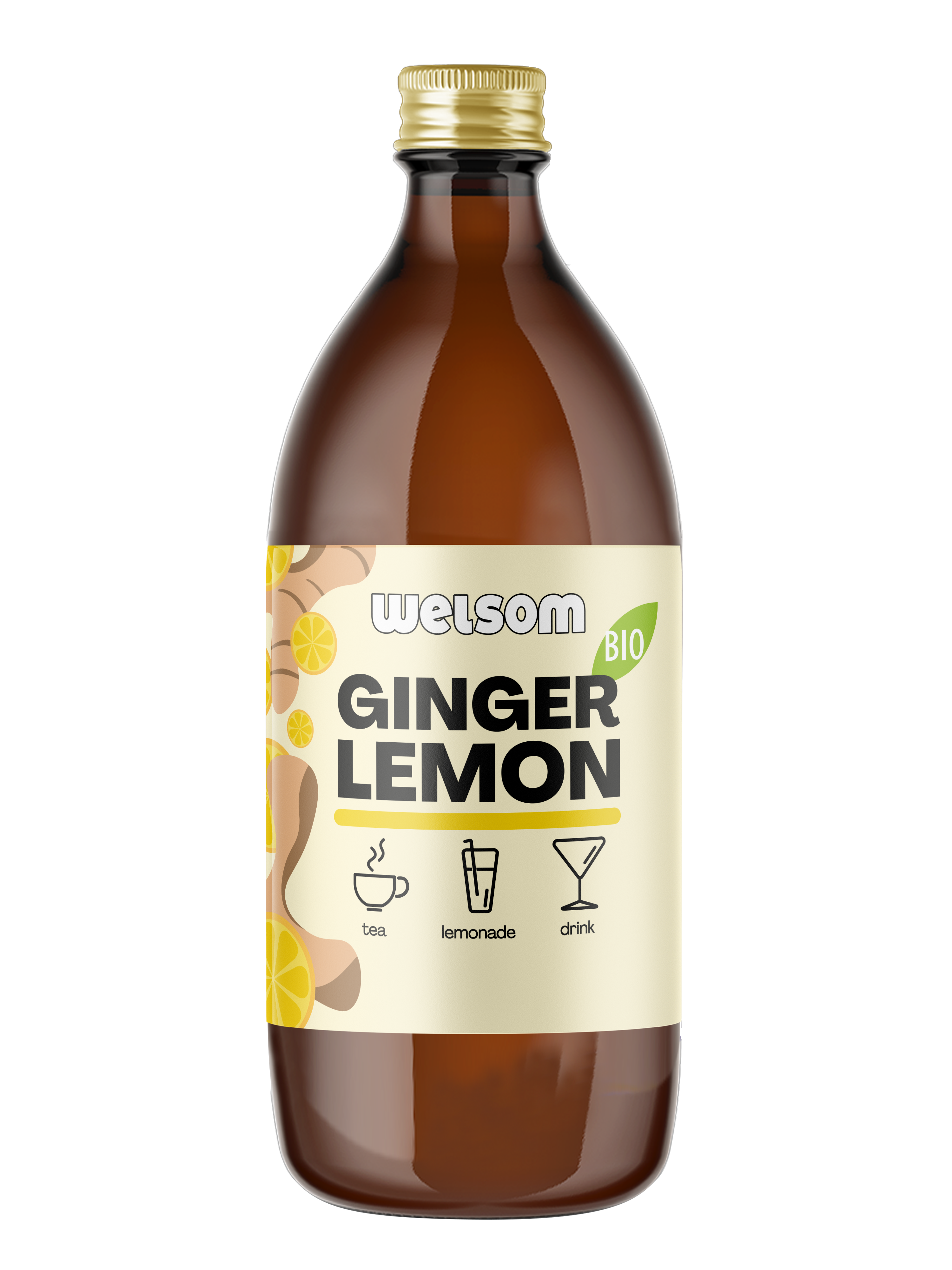 Mixer Ginger & Lemon Juice Bio 500ml | Torg
