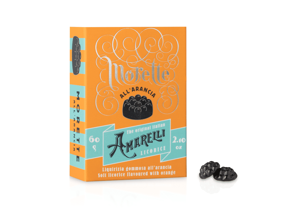 Morette All'Arancia - Orange Flavored Gummy Licorice | Torg