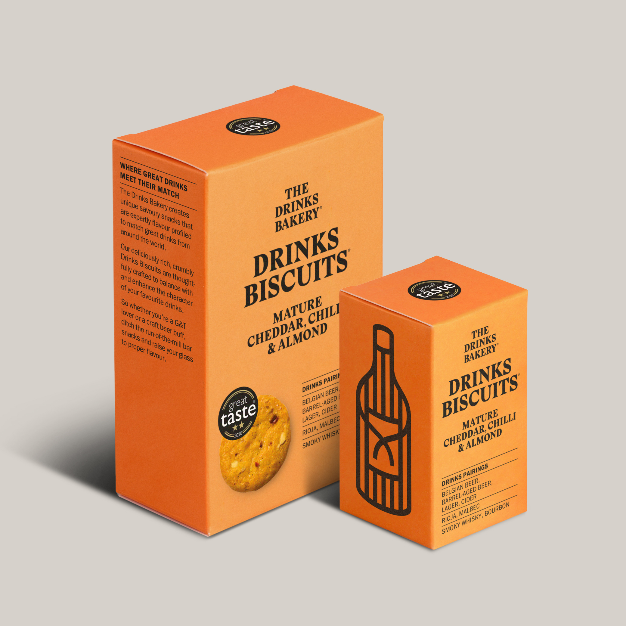 The Drinks Bakery Drinks Biscuits - Mature Cheddar Cheese & Smoked ...