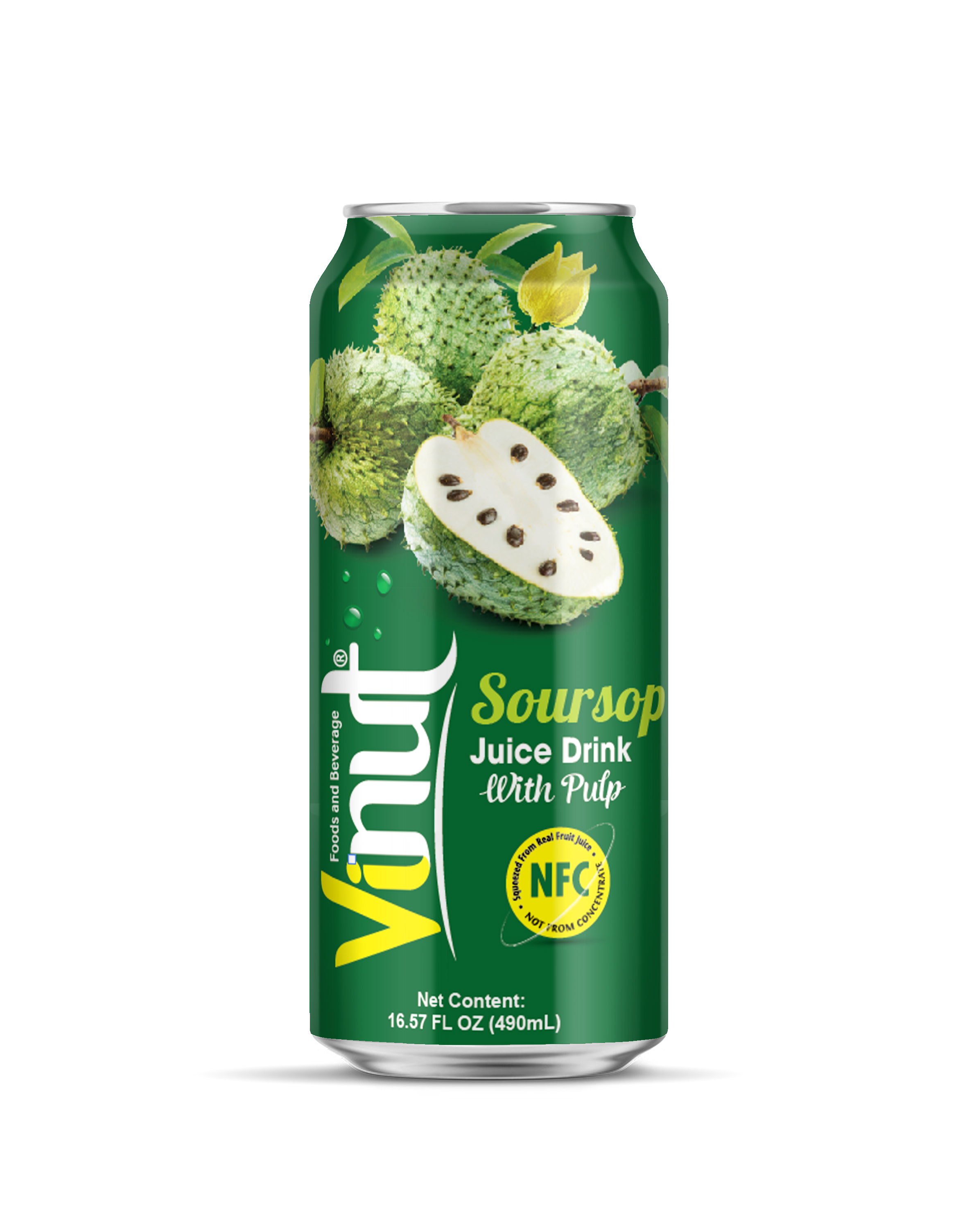 VINUT 490ml Soursop With Pulp Juice Drink | Torg